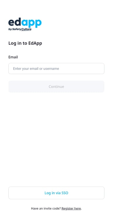 How do I Log In to EdApp with Single Sign-On (SSO)?